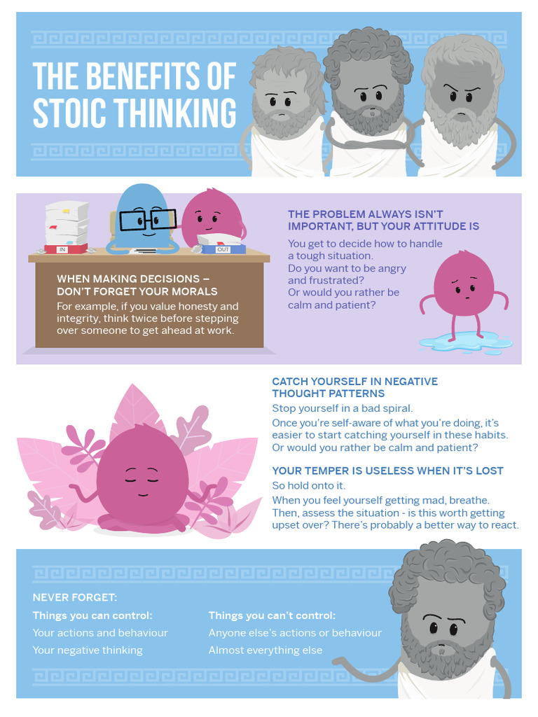 The Benefits of Stoic Thinking 2.0 - Infographic | PDF