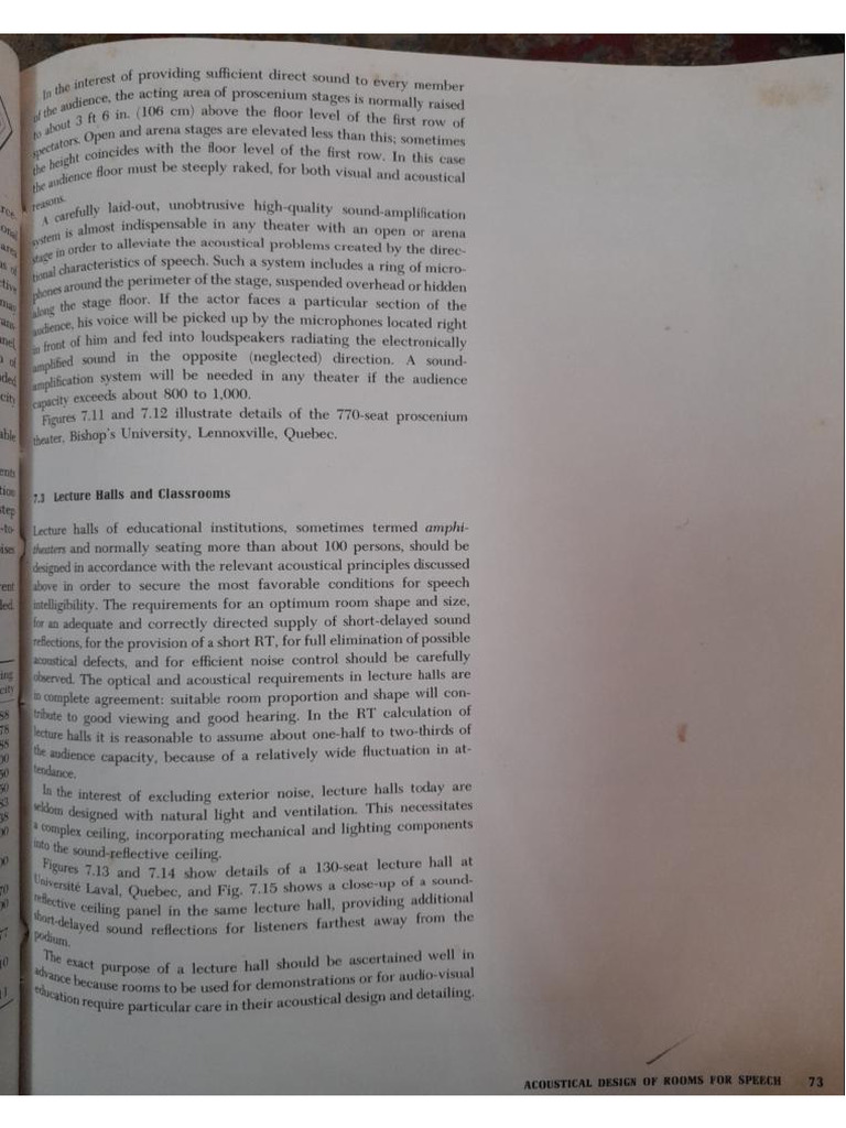 Book Material - Lecture Hall | PDF