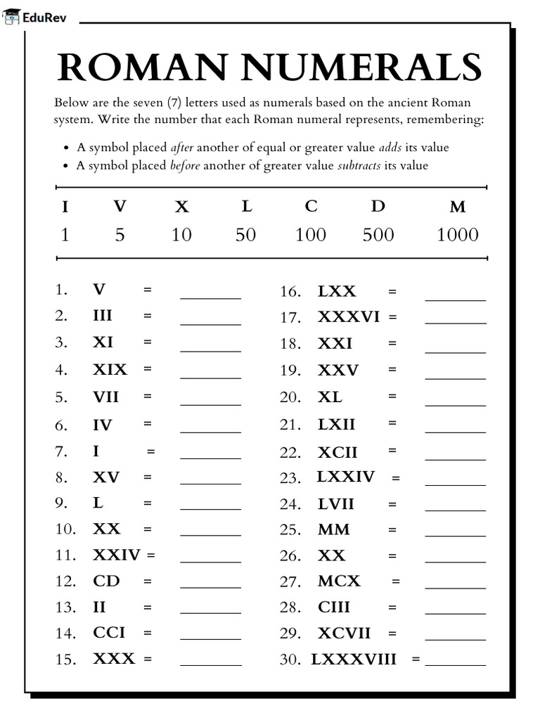 Roman Test | PDF