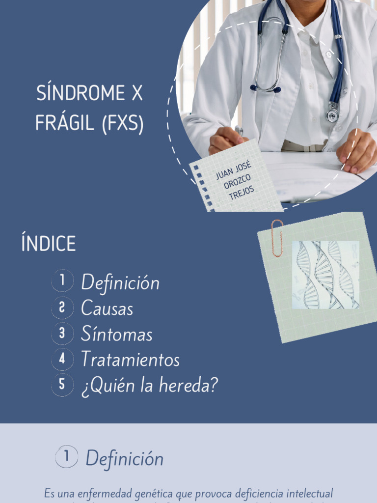 Síndrome X Frágil | PDF