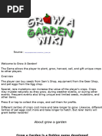 Grow a Garden Script Collection | PDF