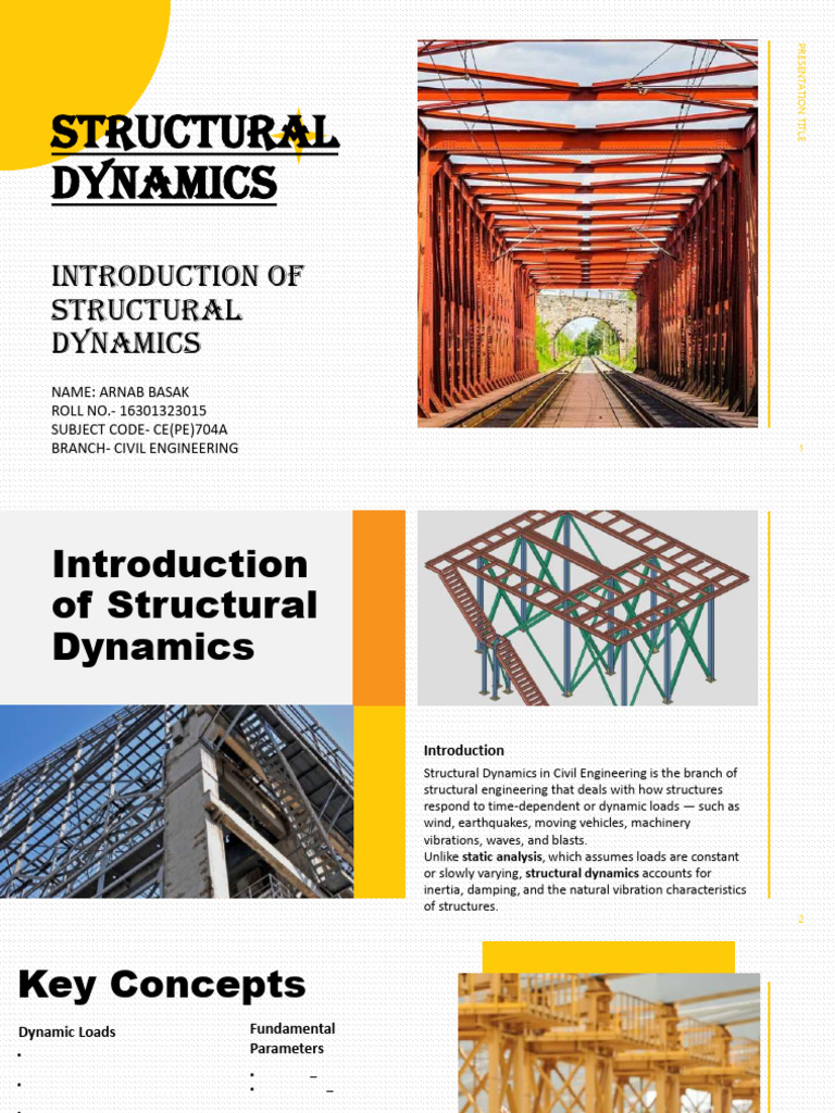 Structural Dynamics | PDF | Motion (Physics) | Mechanics