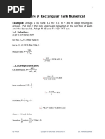Rectangular Water Tank Design Examples | PDF | Structural Engineering ...