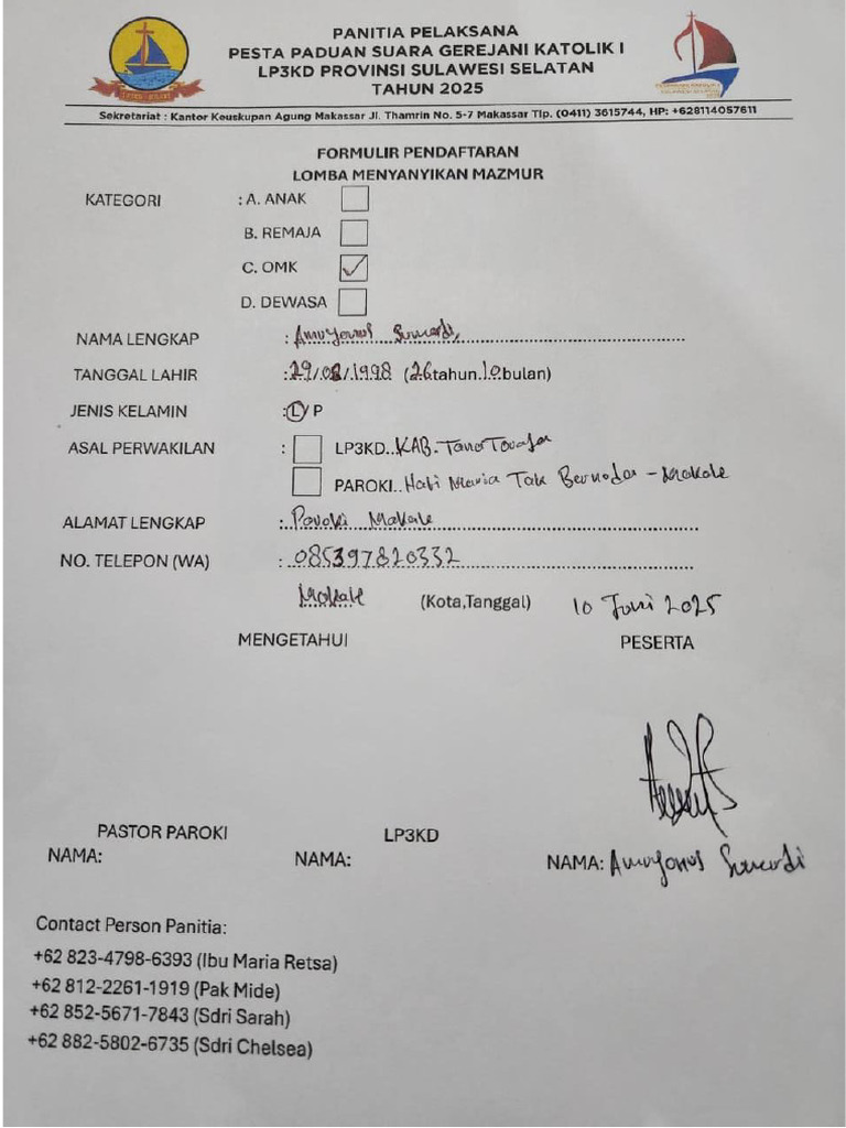 Amry Form Merged | PDF