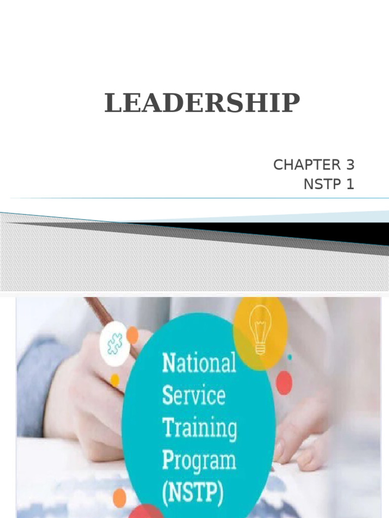 NSTP 1 Chapter 3 Leadership | PDF