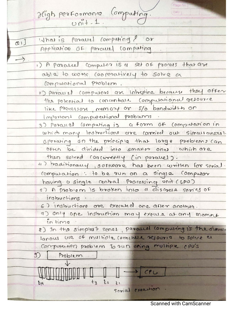 HPC Insem Notes | PDF