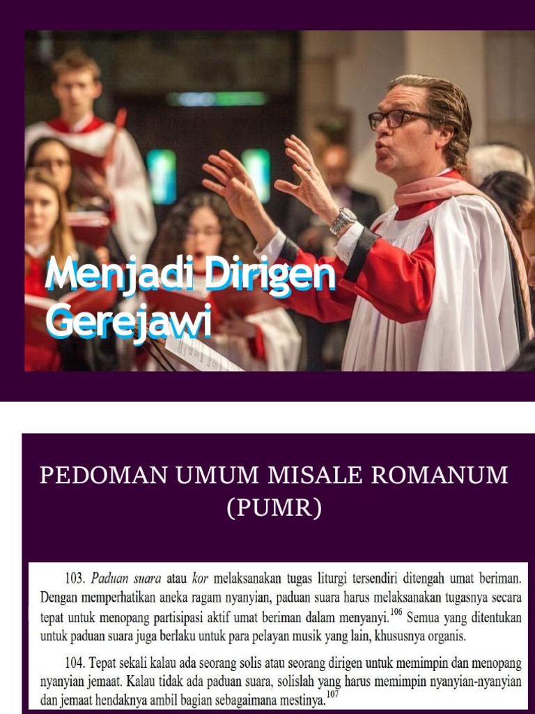 Teknik Dasar Menjadi Dirigen 2/2 | PDF