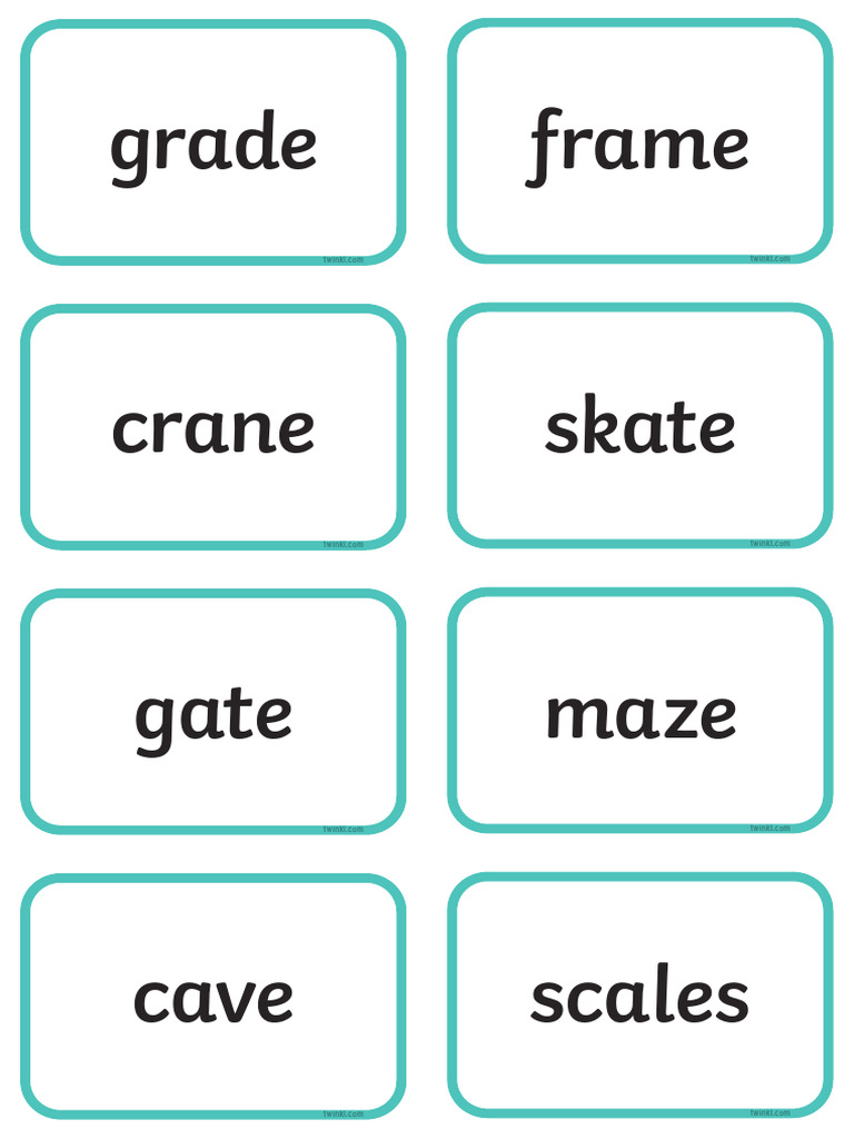 Pack 1 Session 2 Feed The Alien A-E Words | PDF