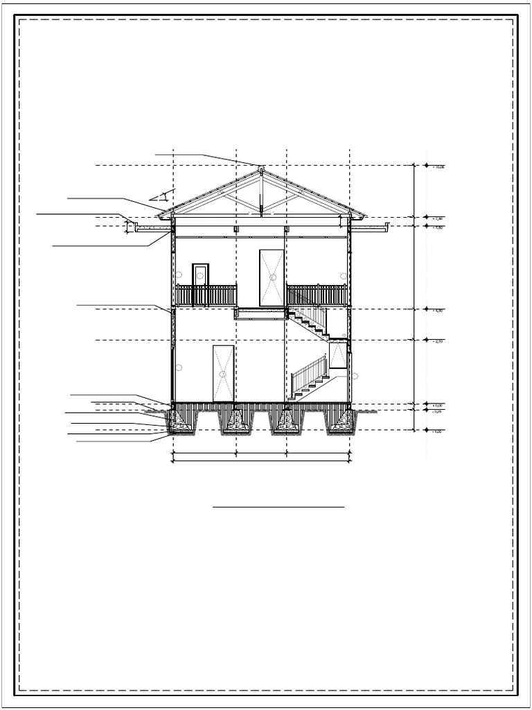 Rumah Mas Rudi A4 Potongan B B | PDF