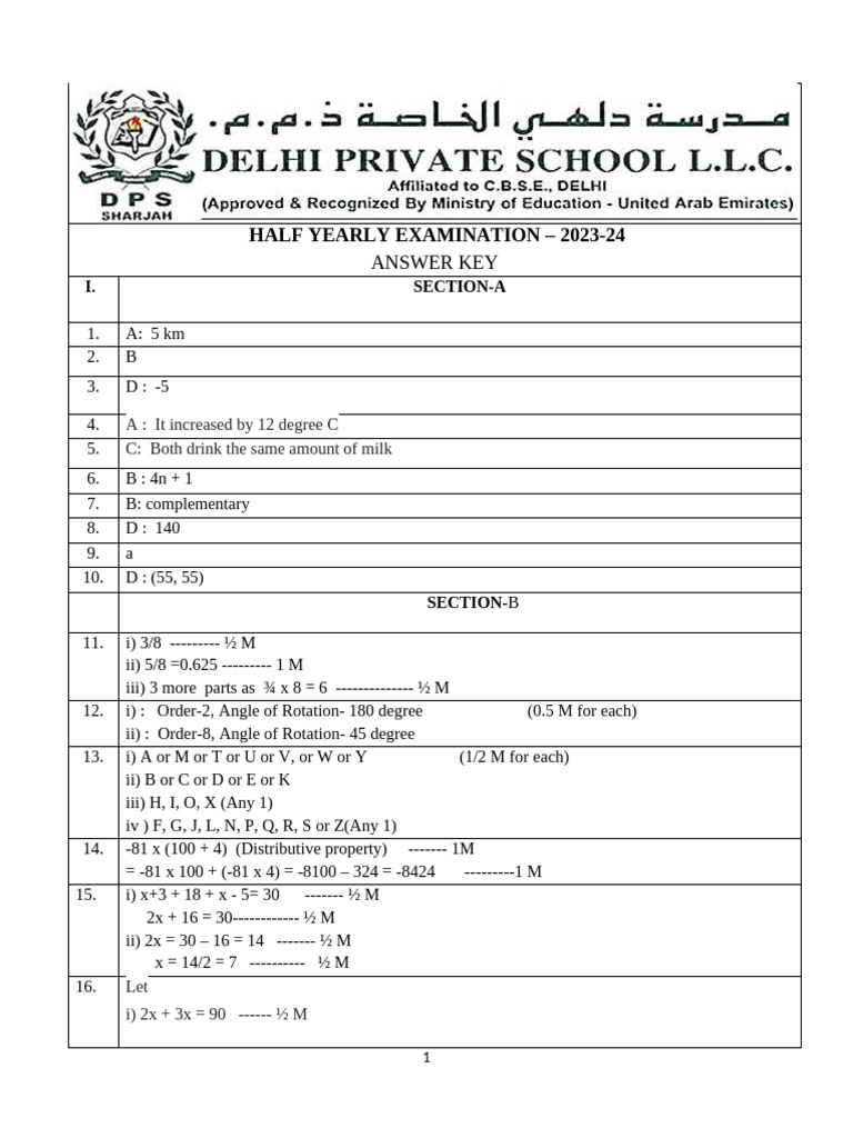Ak G7 Hy Math MQP 2023 24 - 95442 | PDF | Euclidean Geometry | Elementary Geometry
