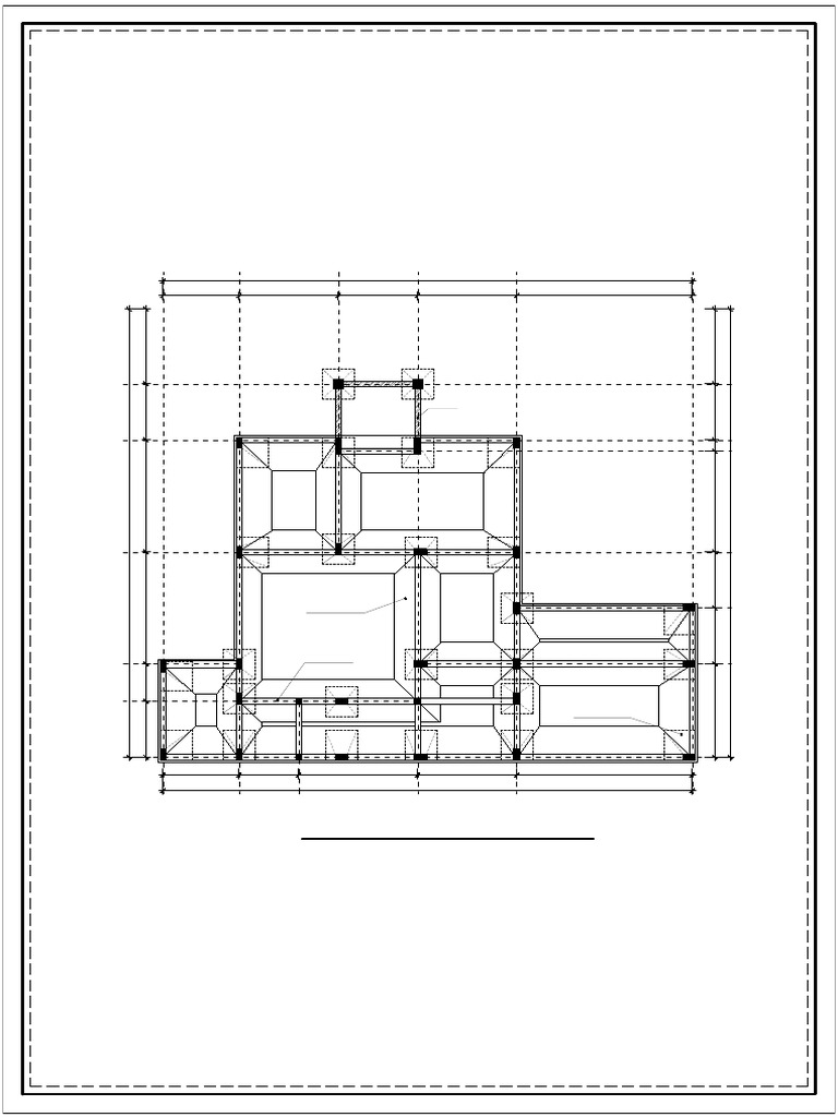 Rumah Mas Rudi-A8-Denah Rencana Pondasi | PDF