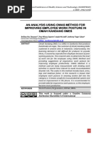 OWAS Posture Assessment Overview | PDF | Anatomical Terms Of Motion