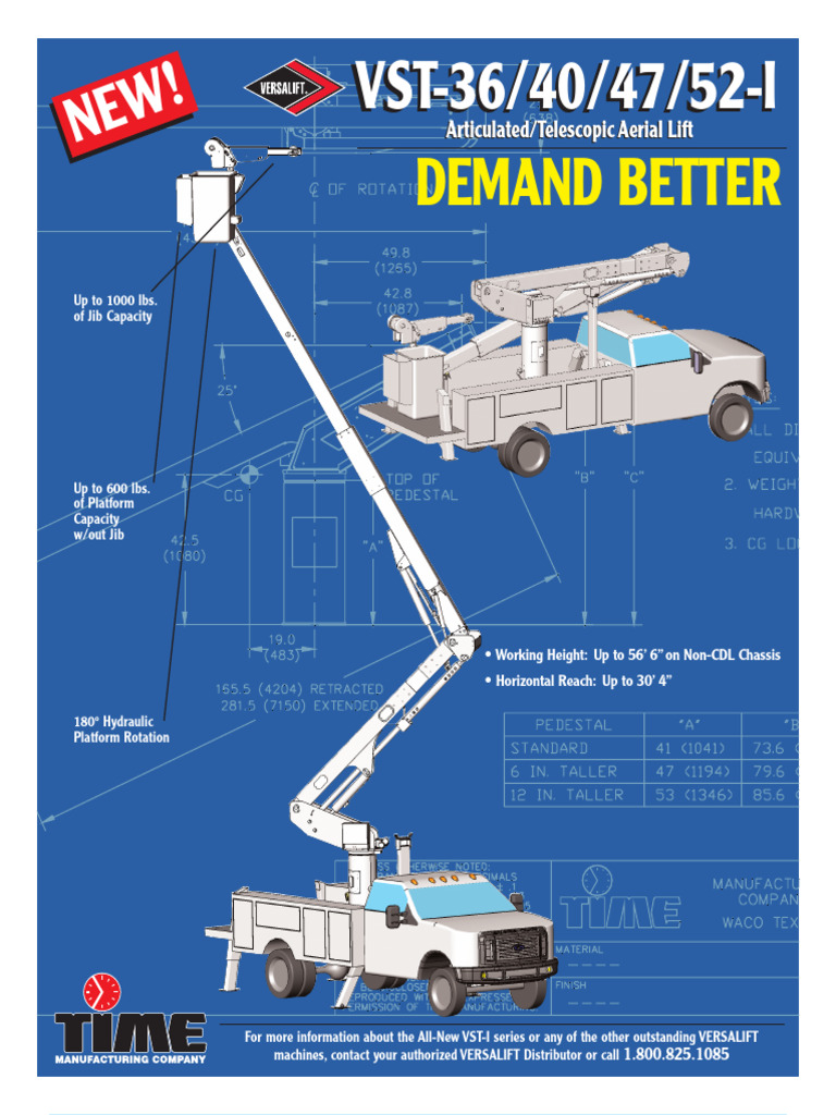 VERSALIFT VST-I Series Manual Overview | PDF | Vehicle Technology ...