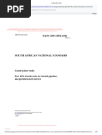 SABS 1200 GB: Concrete Standards | PDF | Concrete | Cement