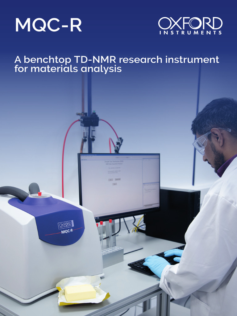 Benchtop TD-NMR Instrument MQC-R | PDF | Nuclear Magnetic Resonance ...