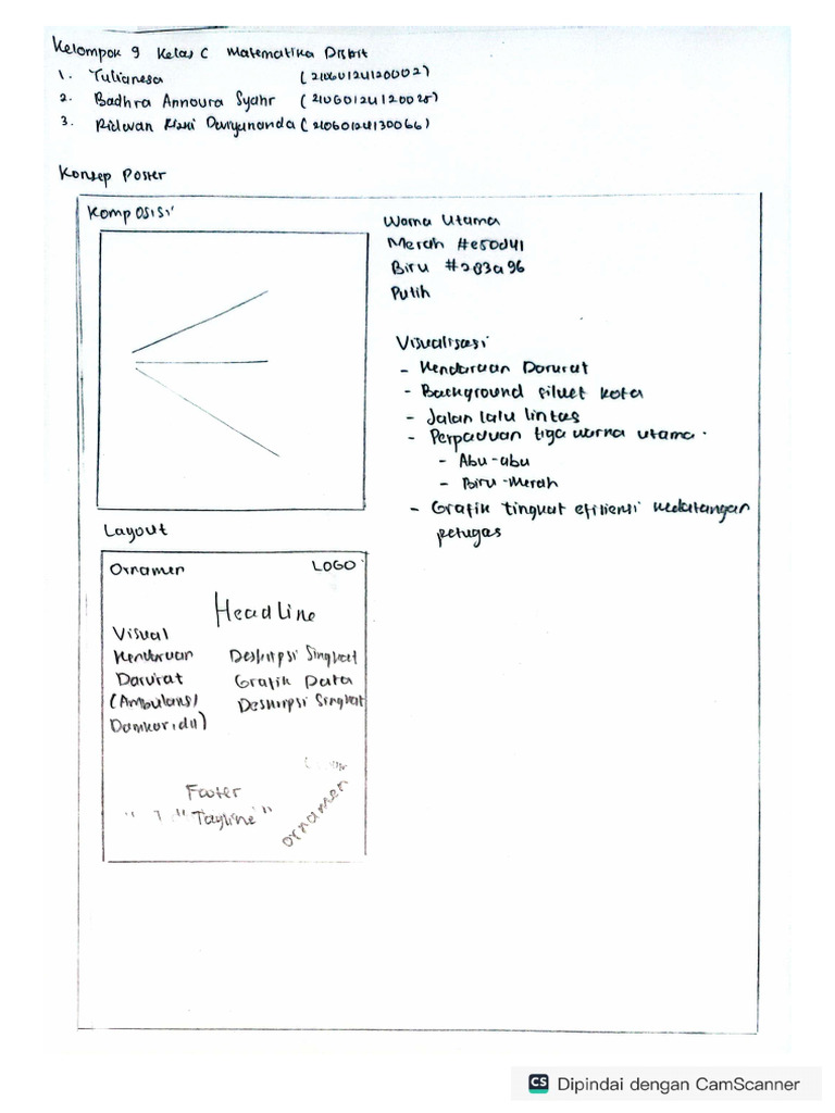 Komposisi Dan Layout Poster Gemastik (Kelompok 9) | PDF