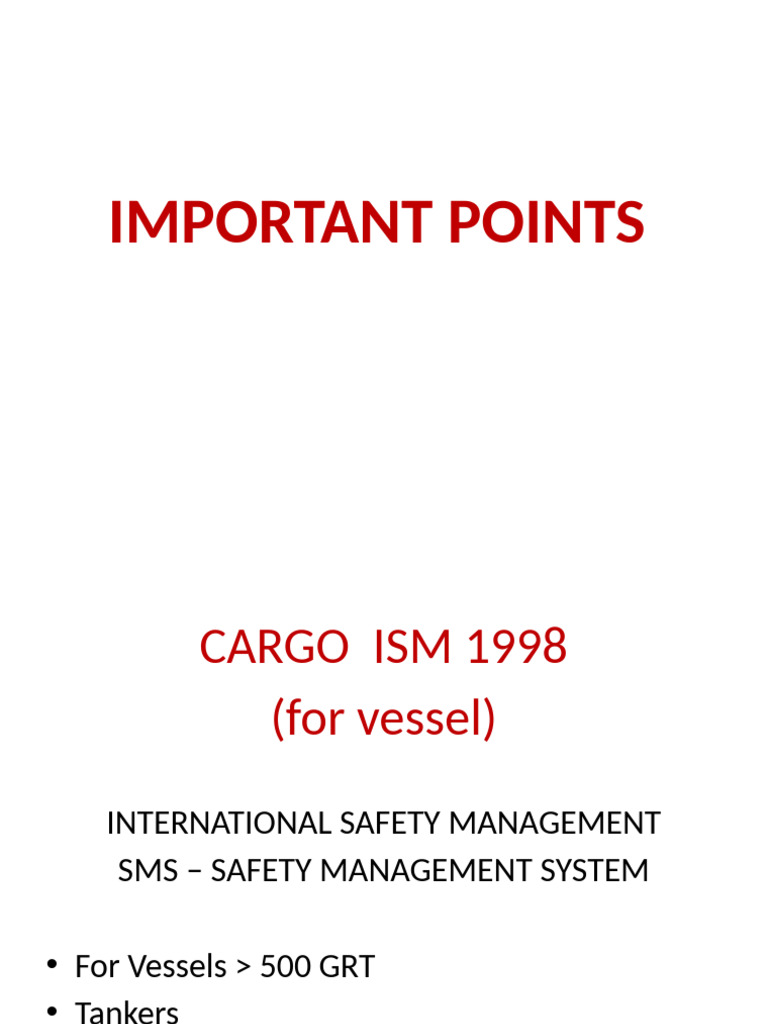 4 - Important Points | PDF