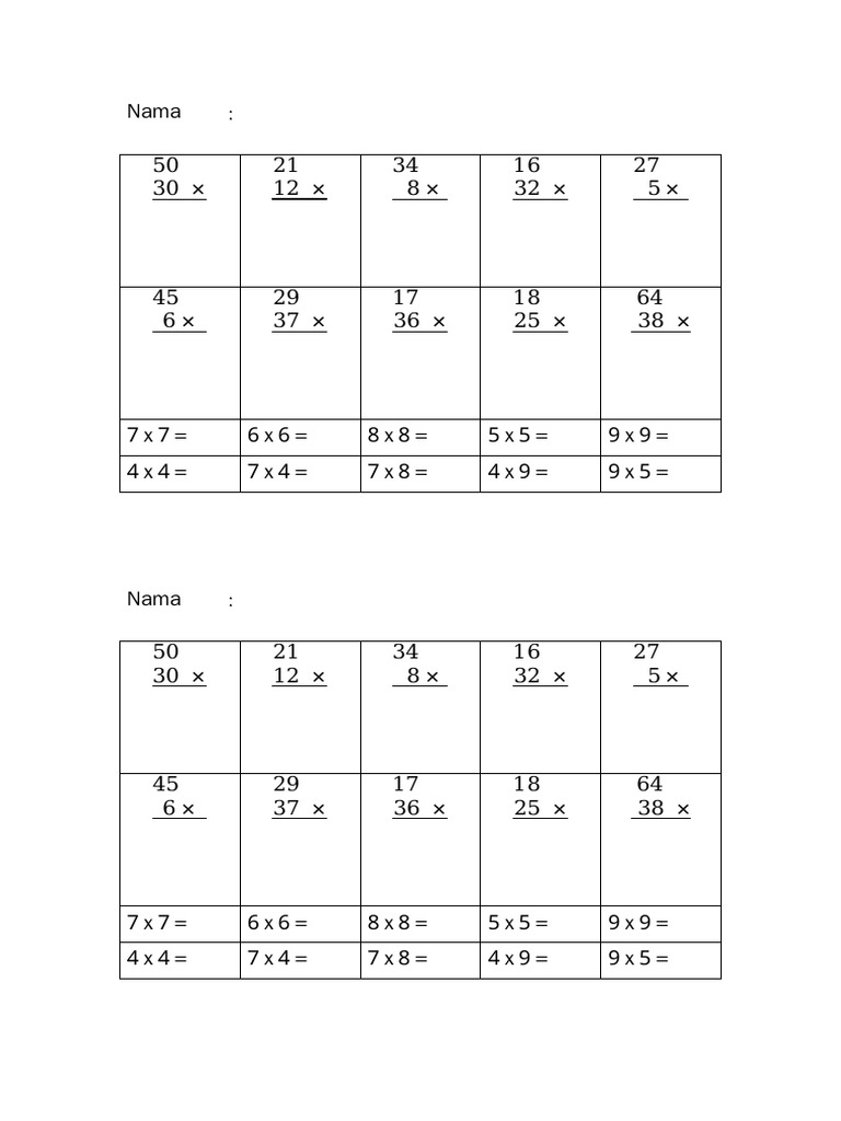 Math Problems and Solutions Worksheet | PDF