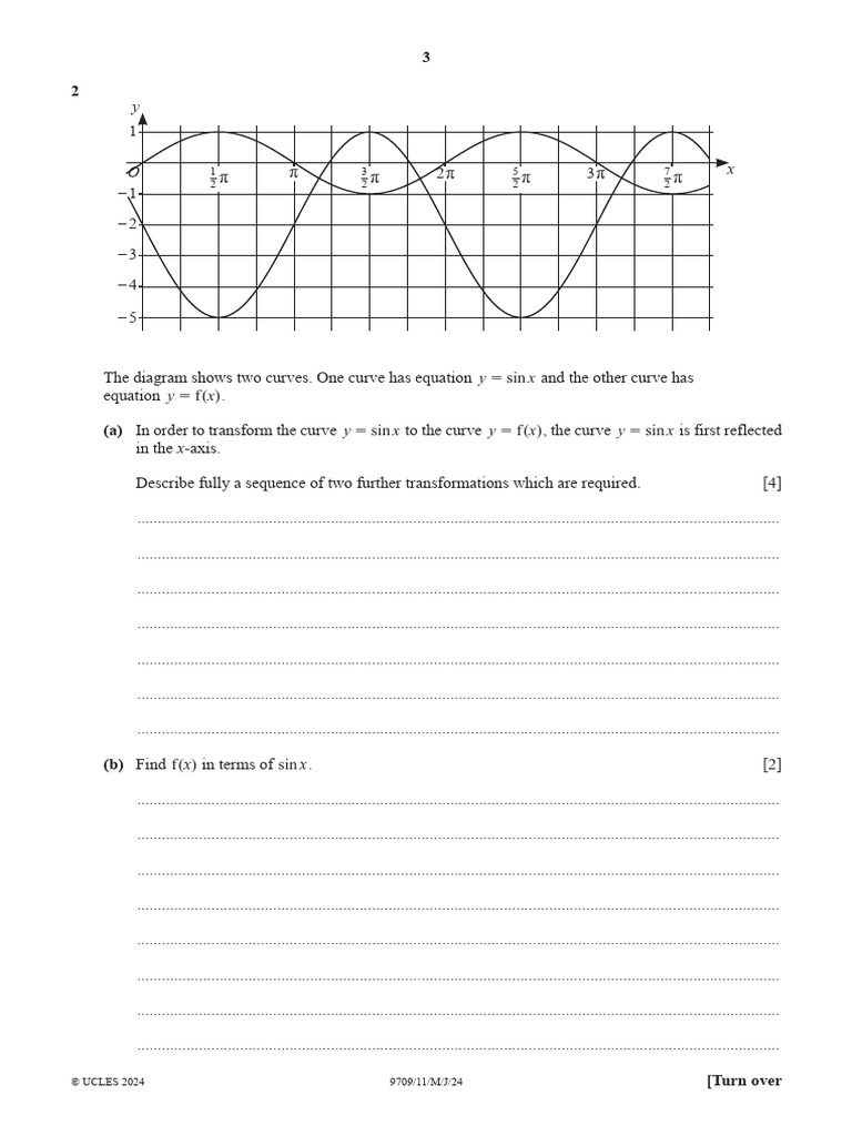 Transformations of Sinusoidal Curves | PDF | Analytic Geometry | Geometry