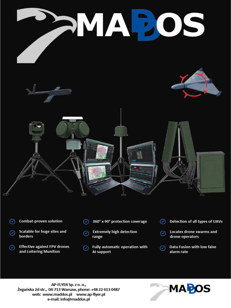 06 2024 MADDOS Brochure S | PDF | Unmanned Aerial Vehicle | Computer ...