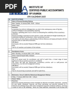 ICPAK CPD Calendar 2025 Overview | PDF | Audit | Accounting