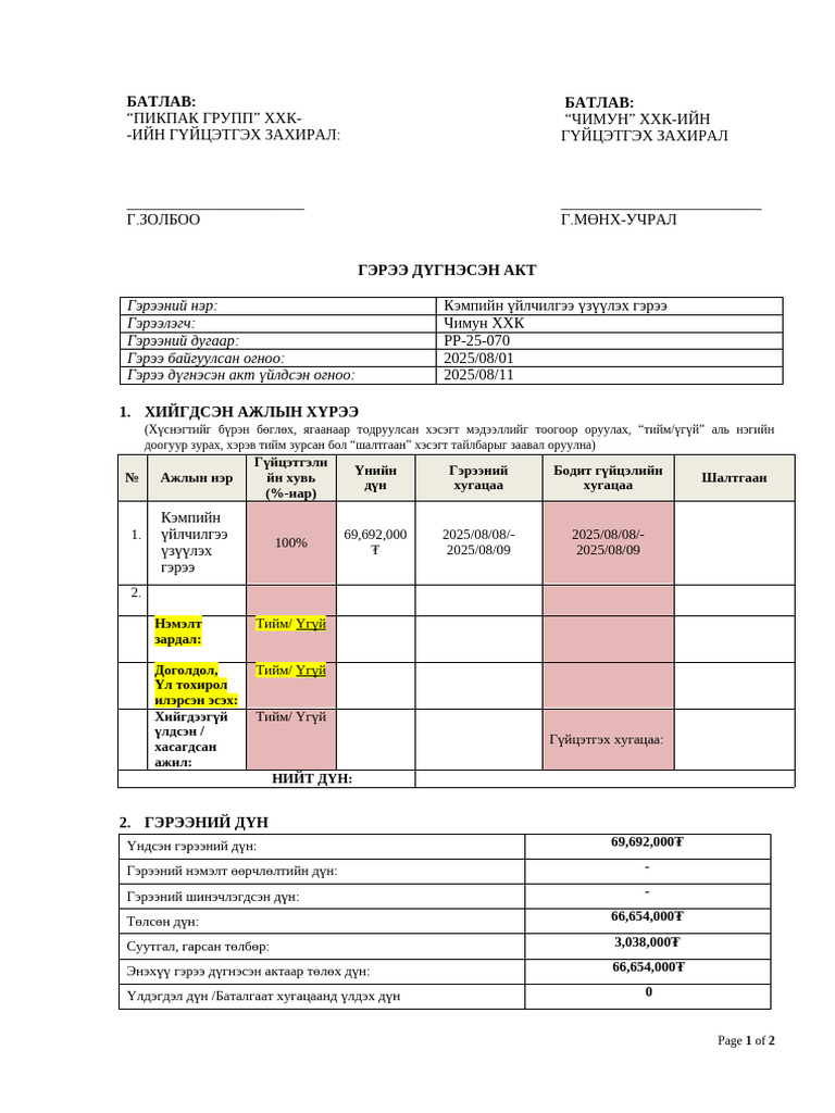Act - Work - Camp | PDF