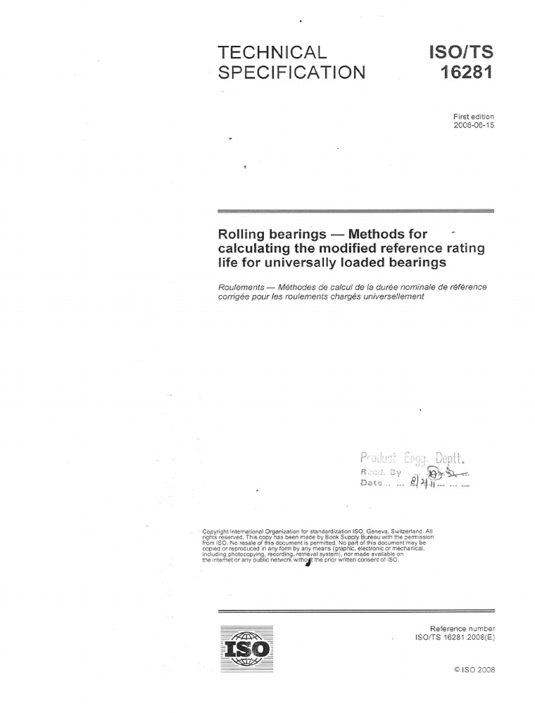 Iso-Ts 16281 | PDF