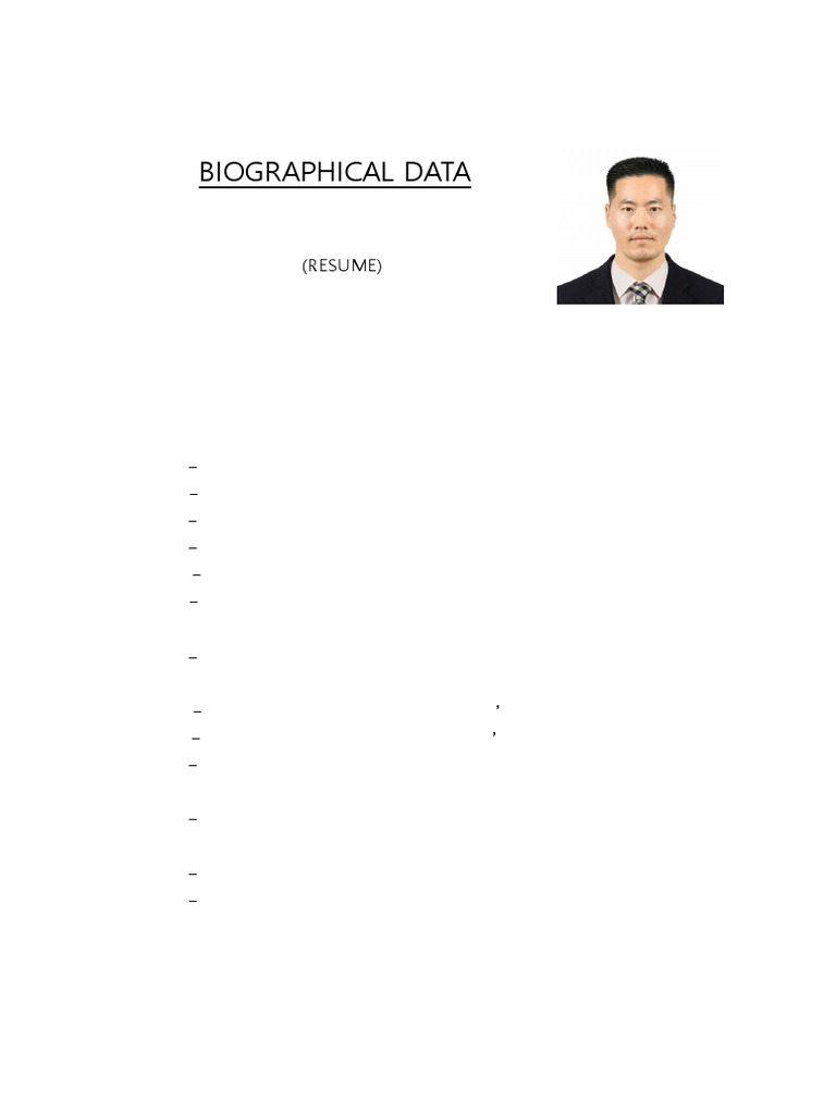 Military Resume of Major Ahn Semin | PDF
