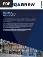 Meura 2001 Hybrid Mash Filter Overview | PDF | Brewing | Fermented Drinks
