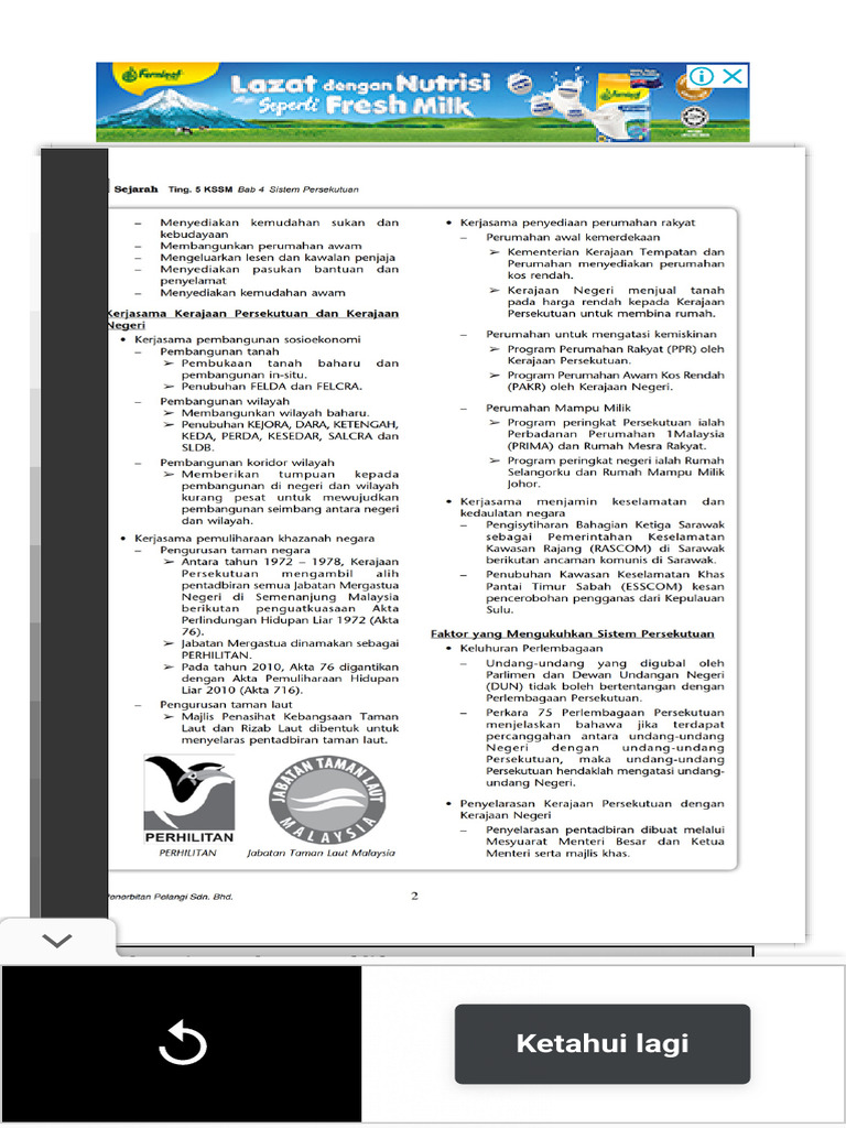 Nota Ringkas Sejarah Ting 5 KSSM 4 | PDF
