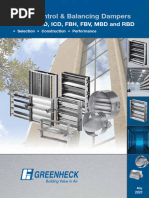 Ruskin Fire Dampers | PDF | Duct (Flow) | Length