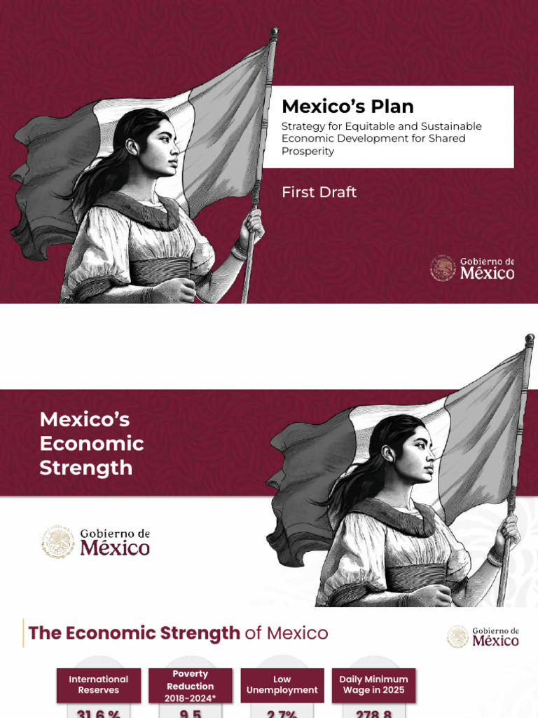 Mexico's 2030 Economic Development Plan | PDF | Renewable Energy | Textiles