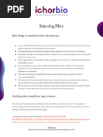 IP Injection SOP for Rats and Mice | PDF | Injection (Medicine ...