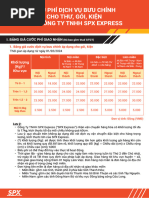 Bảng giá dịch vụ 247 Express | PDF