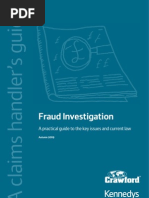 ACFE Fraud Tree Overview | PDF | Theft | Cheque