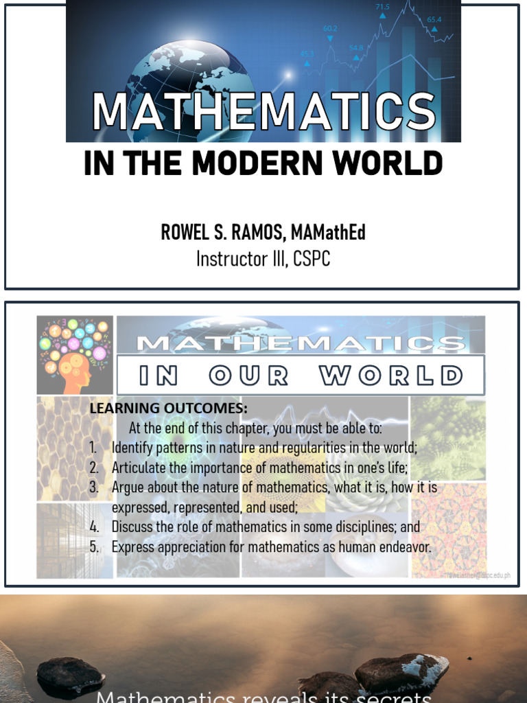 Understanding Mathematics in Various Fields | PDF | Teaching ...