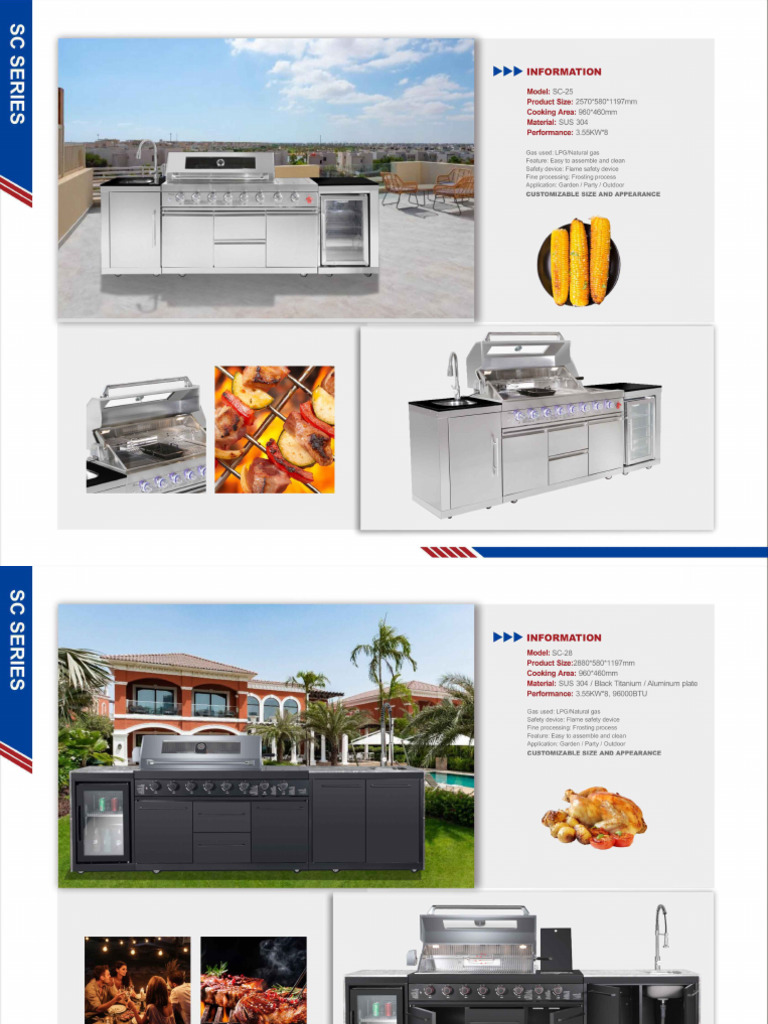 Outdoor Kitchen & BBQ Catalog 2024 v2 (2025-09-18 18 - 02 - 17) | PDF