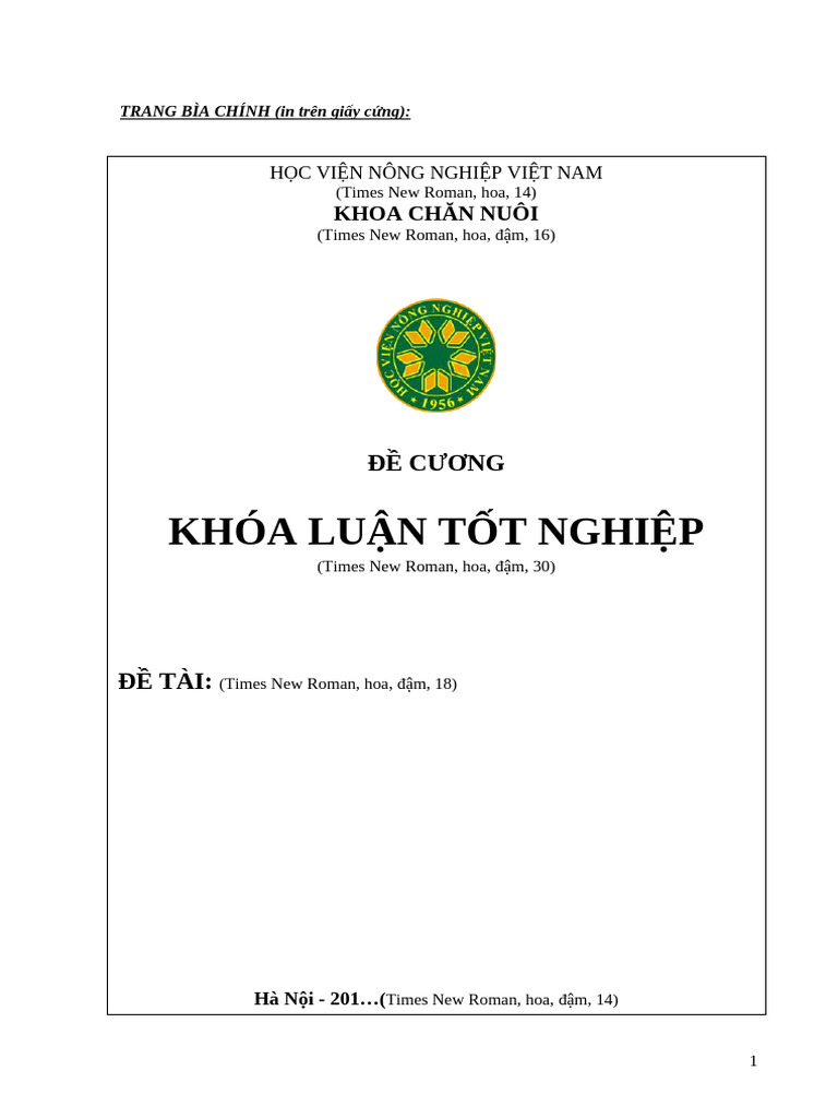 Mau de Cuong KLTN 2019 | PDF