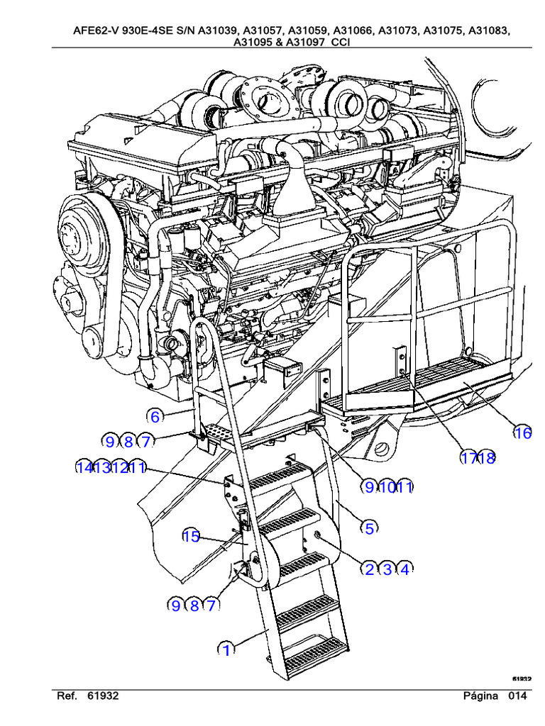Engine Access Ladders, Handrails & Platforms | PDF