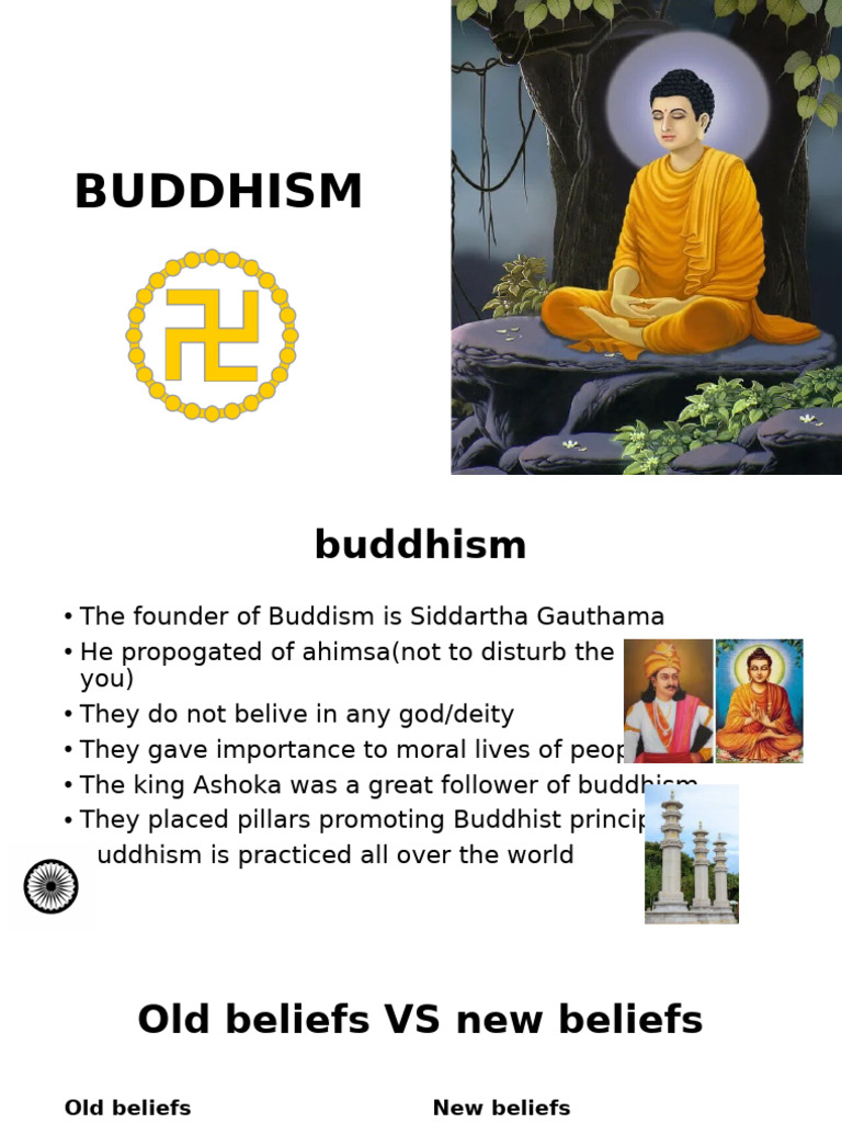 Overview of Buddhism and Ahimsa Principles | PDF
