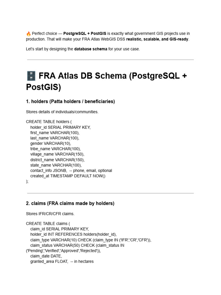 ? Perfect Choice - PostgreSQL + PostGIS Is Exactly What Government GIS Projects Use in ...