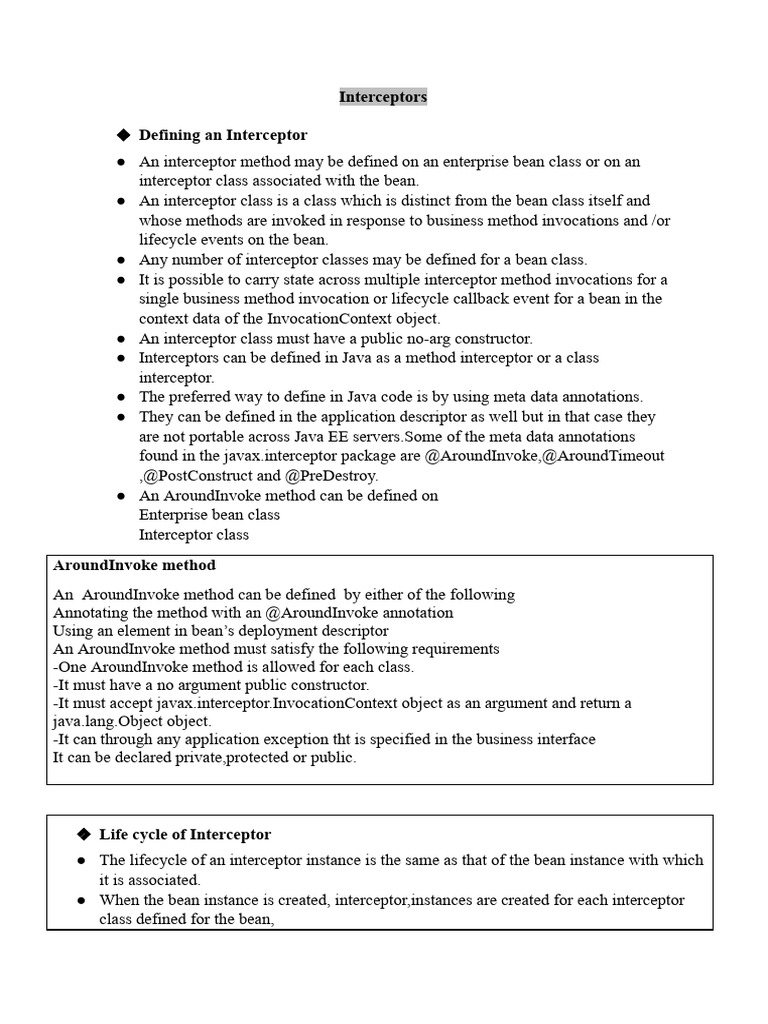 Understanding Hybris Interceptors | PDF | Class (Computer Programming ...