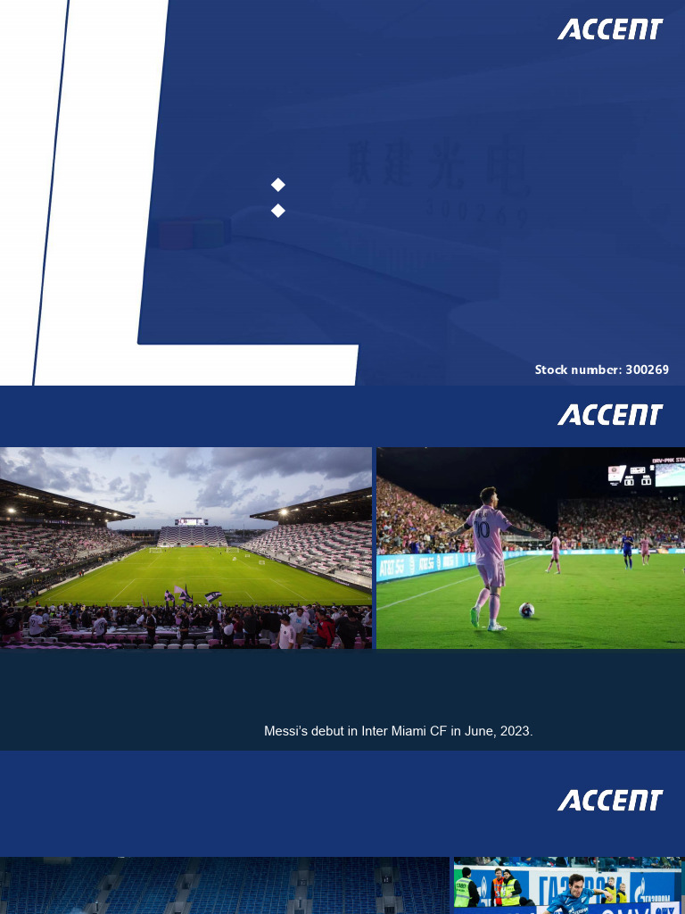 ACCENT Arena LED Solutions for Stadiums | PDF | Sports | Association ...