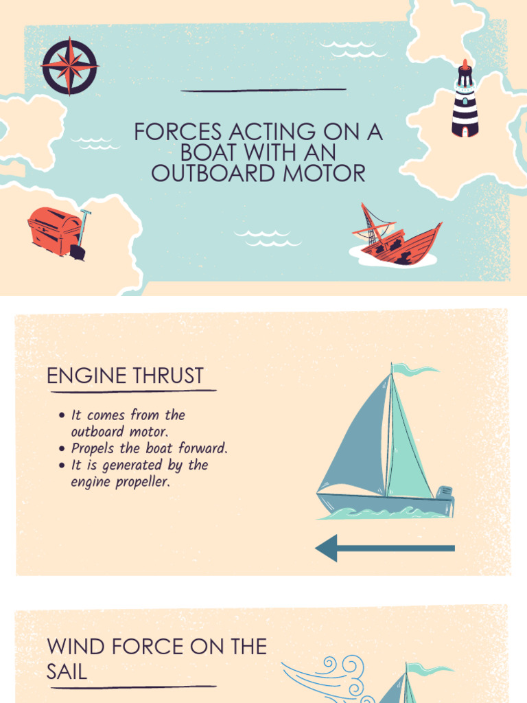 Forces Acting on a Boat | PDF