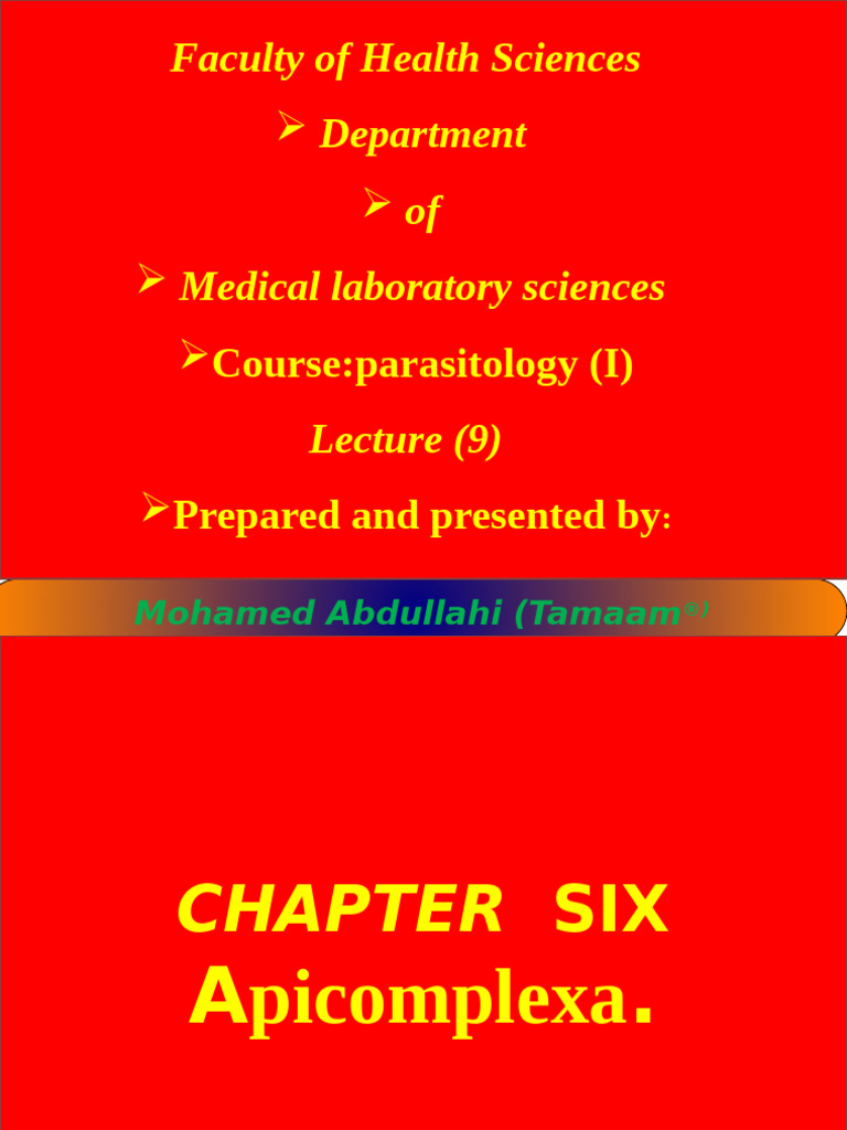 Lecture Malaria | PDF | Malaria | Plasmodium