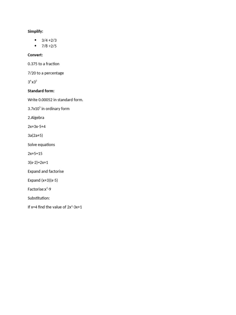 JCE Math Paper 1 Practice 2025 | PDF