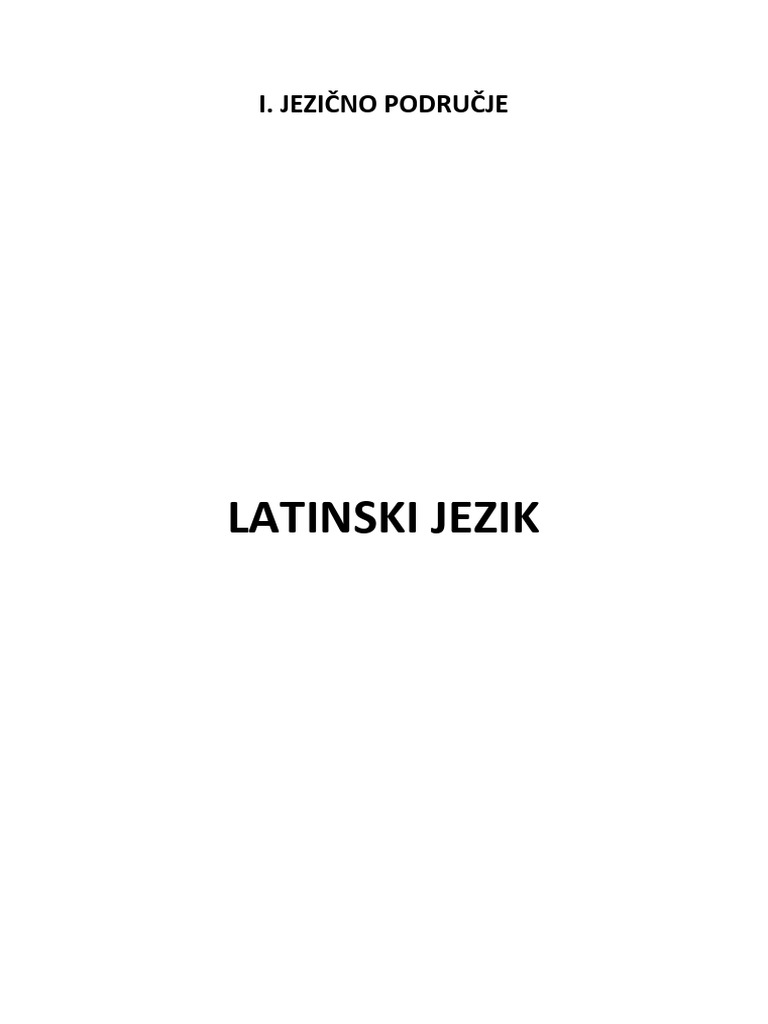 04 Latinski G | PDF