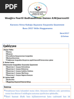 Xalayaa Adda Addaa | PDF