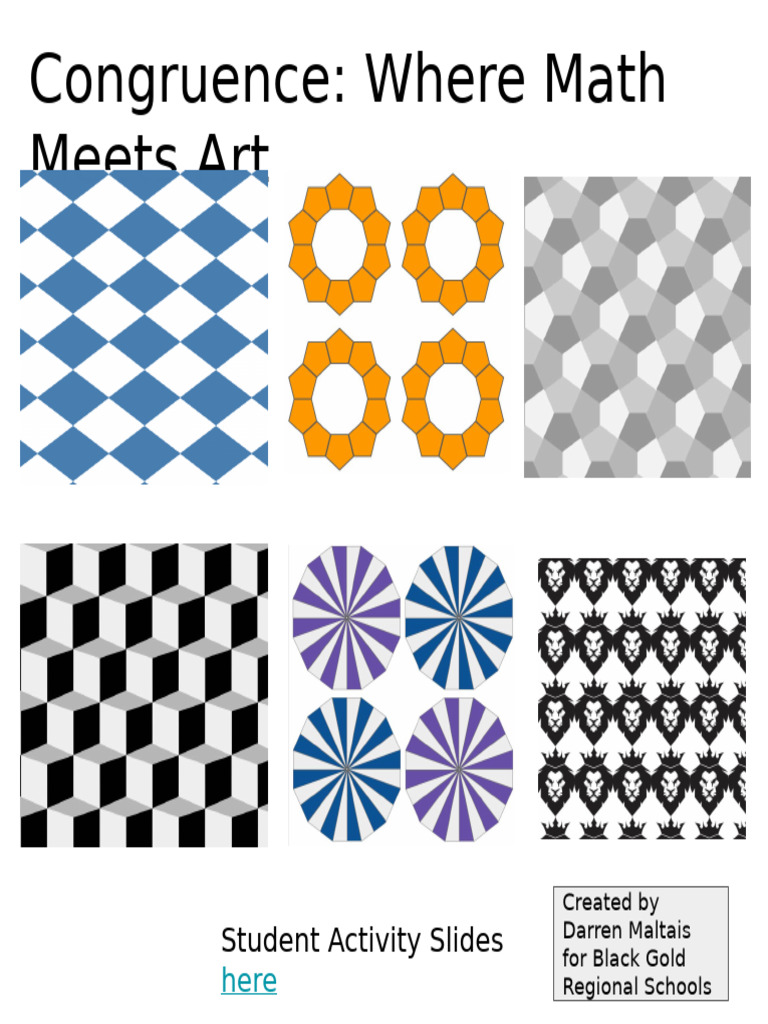 Congruence - Where Math Meets Art | PDF