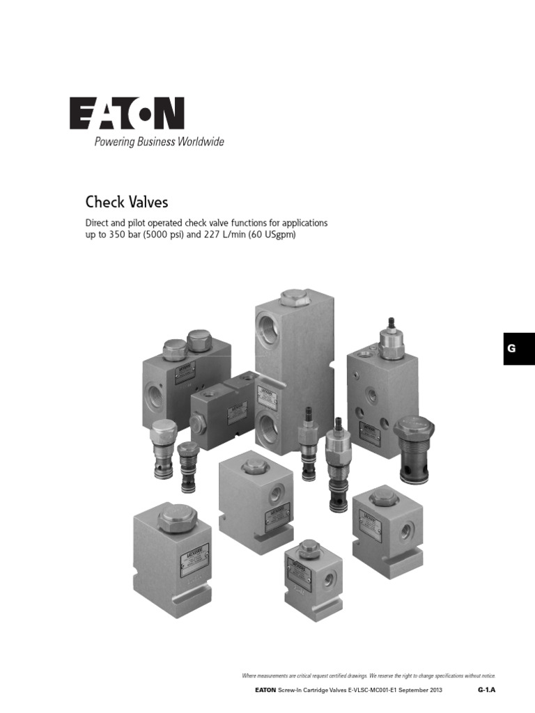 E VLSC Mc001 E1 CV September 2013 | PDF | Valve | Pump
